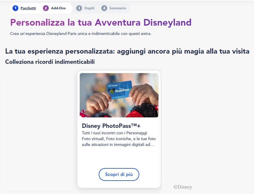 Il Photopass - DPI DISNEYLAND PARIS ITALIA